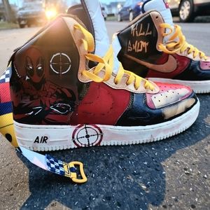 Nike | Shoes | Deadpool Custom Air Force | Poshmark